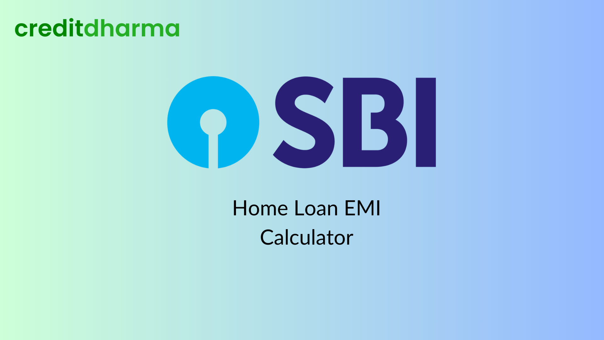 SBI Home Loan EMI Calculator - cd-headless