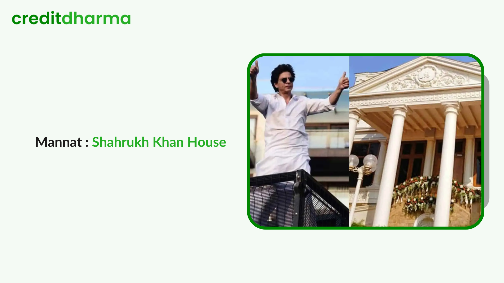Mannat Shahrukh Khan House: A Glimpse of Grandeur