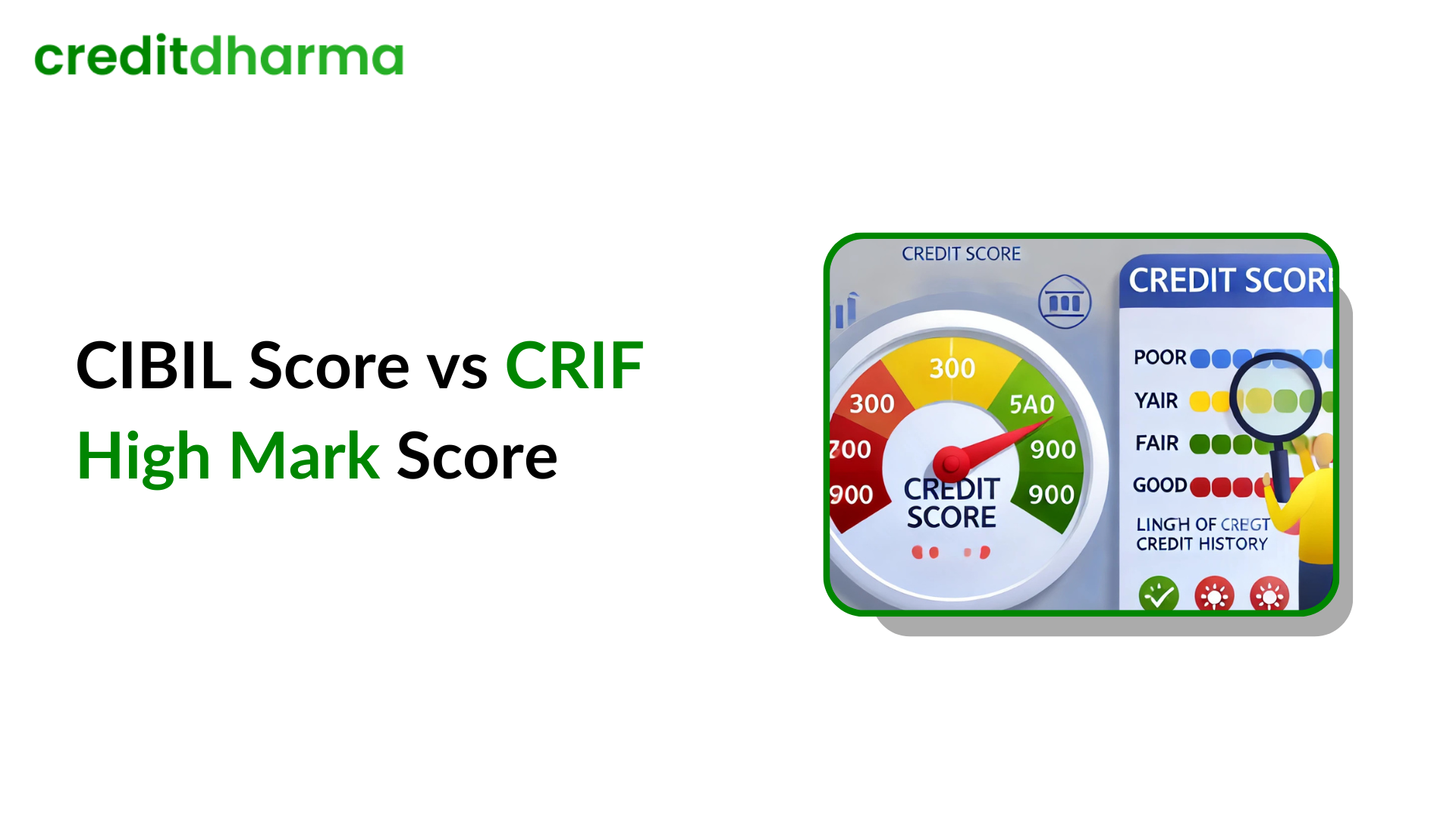 CIBIL Score vs. CRIF Score