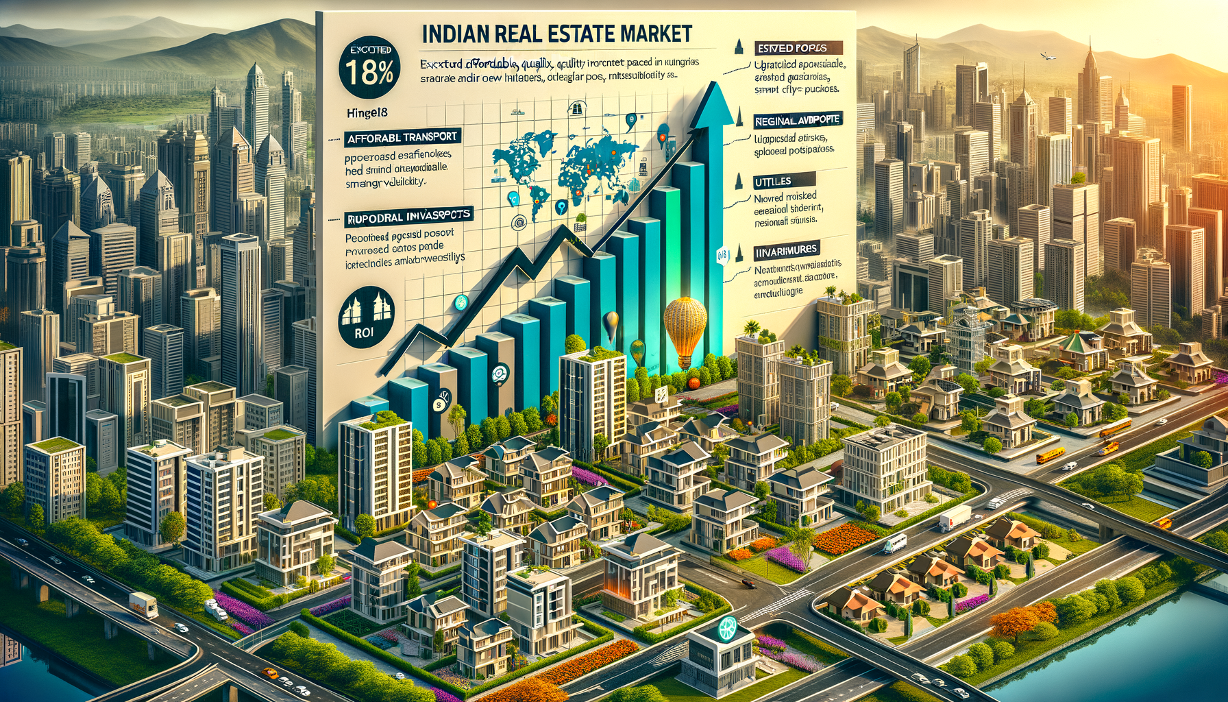 Real Estate Market Growth in Tier 2 and Tier 3 Indian Cities