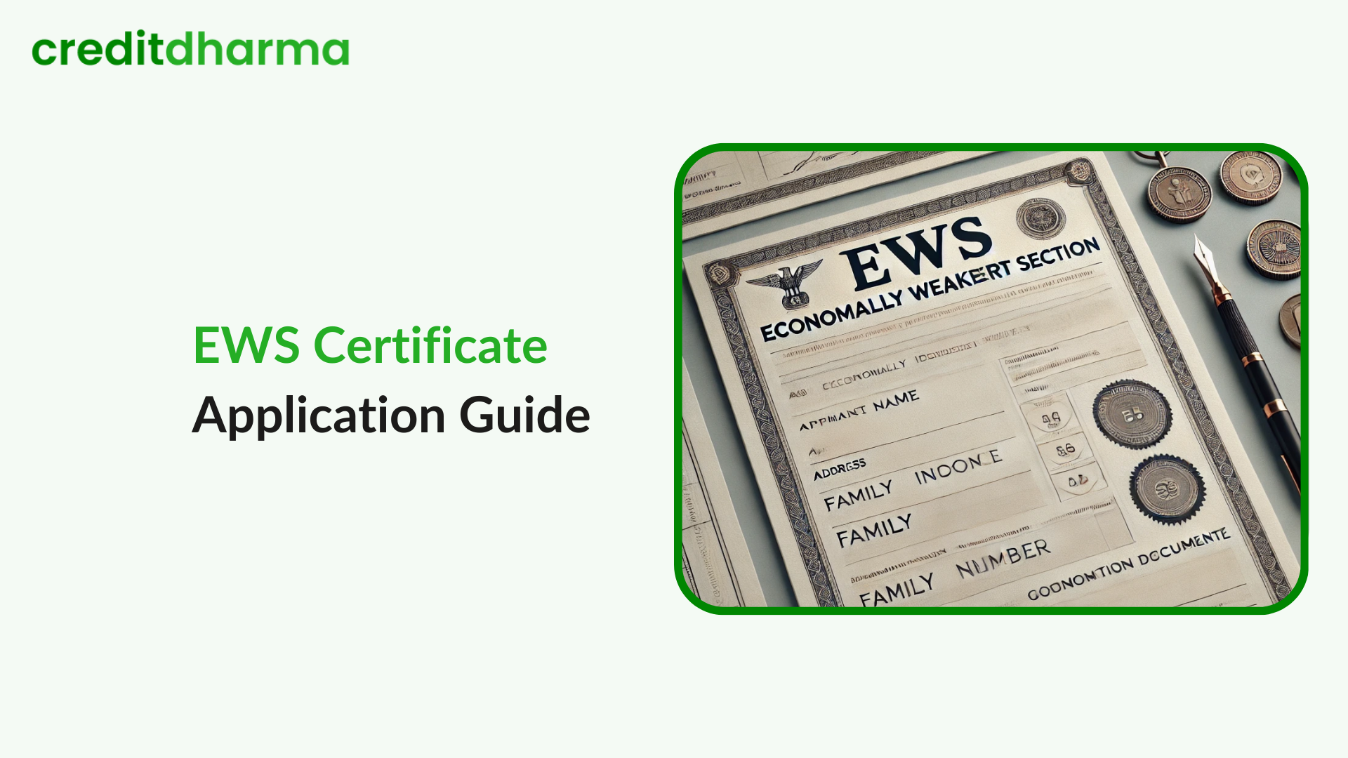 EWS Certificate: Easy Steps to Apply & Secure Your Benefits