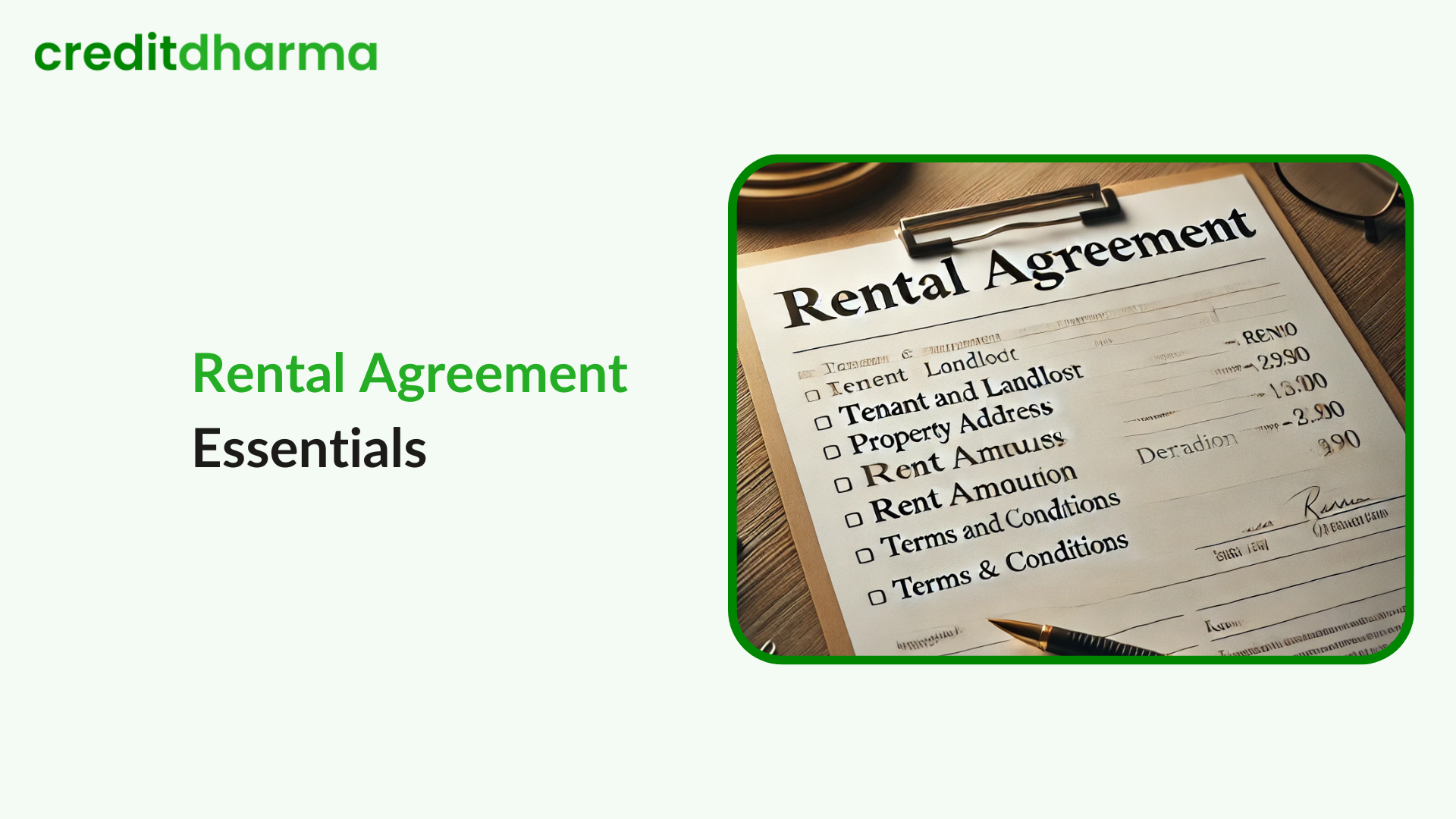 Rental Agreement Guide