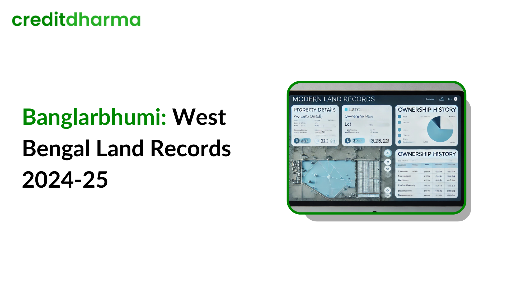 Banglarbhumi: West Bengal Land Records Online 2025