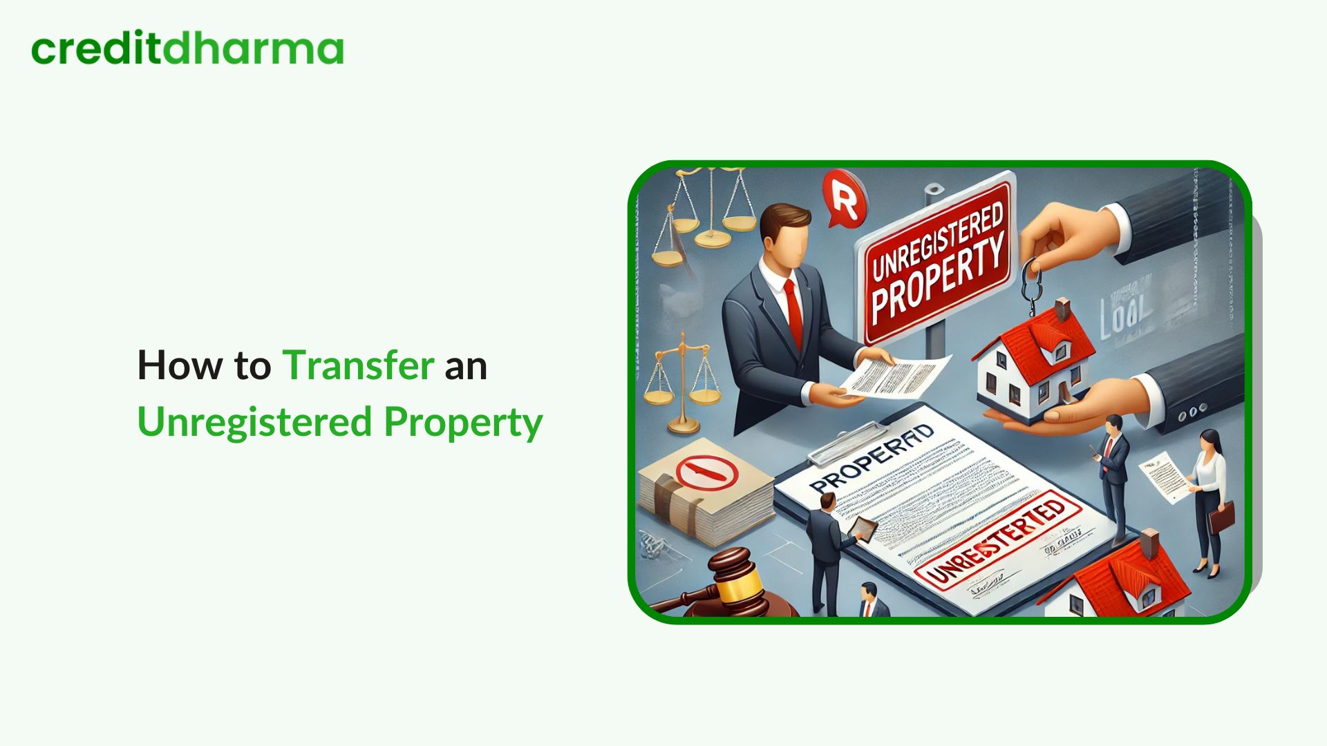 How to Transfer an Unregistered Property - A Step-by-Step Guide