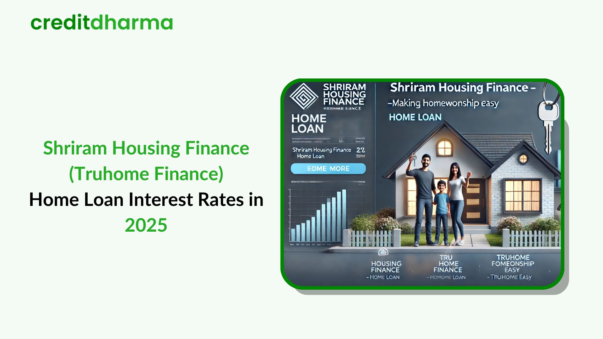Shriram Housing Finance Home Loan Interest Rates @8.50% | Updated 2025