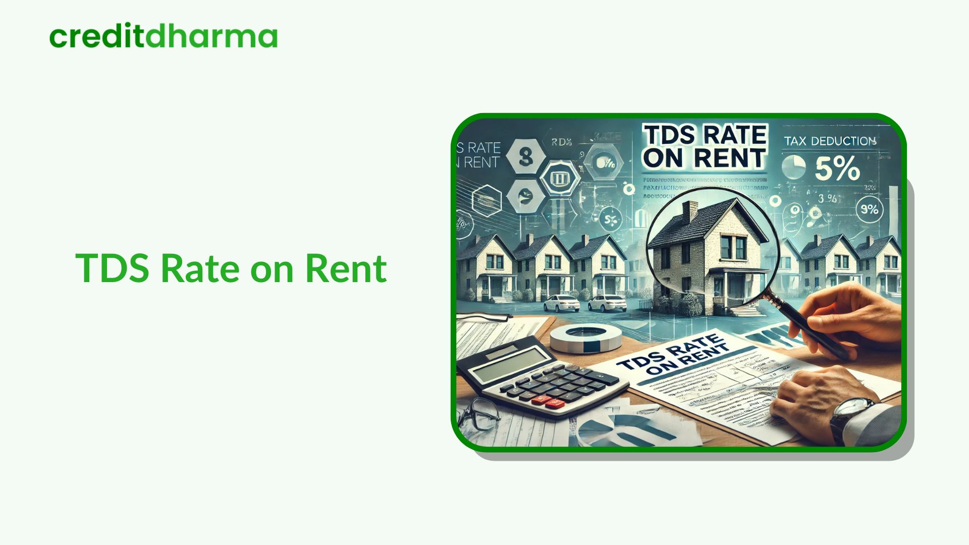 TDS Rate on Rent: Key Tax Rules Explained