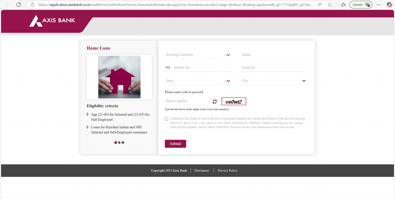 Axis Bank Home Loan Overdraft Facility | Check Interest Rates, EMI ...