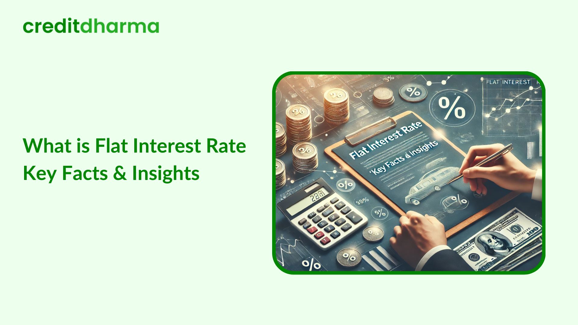 What is flat interest rate : Key Facts & Insights | 2025