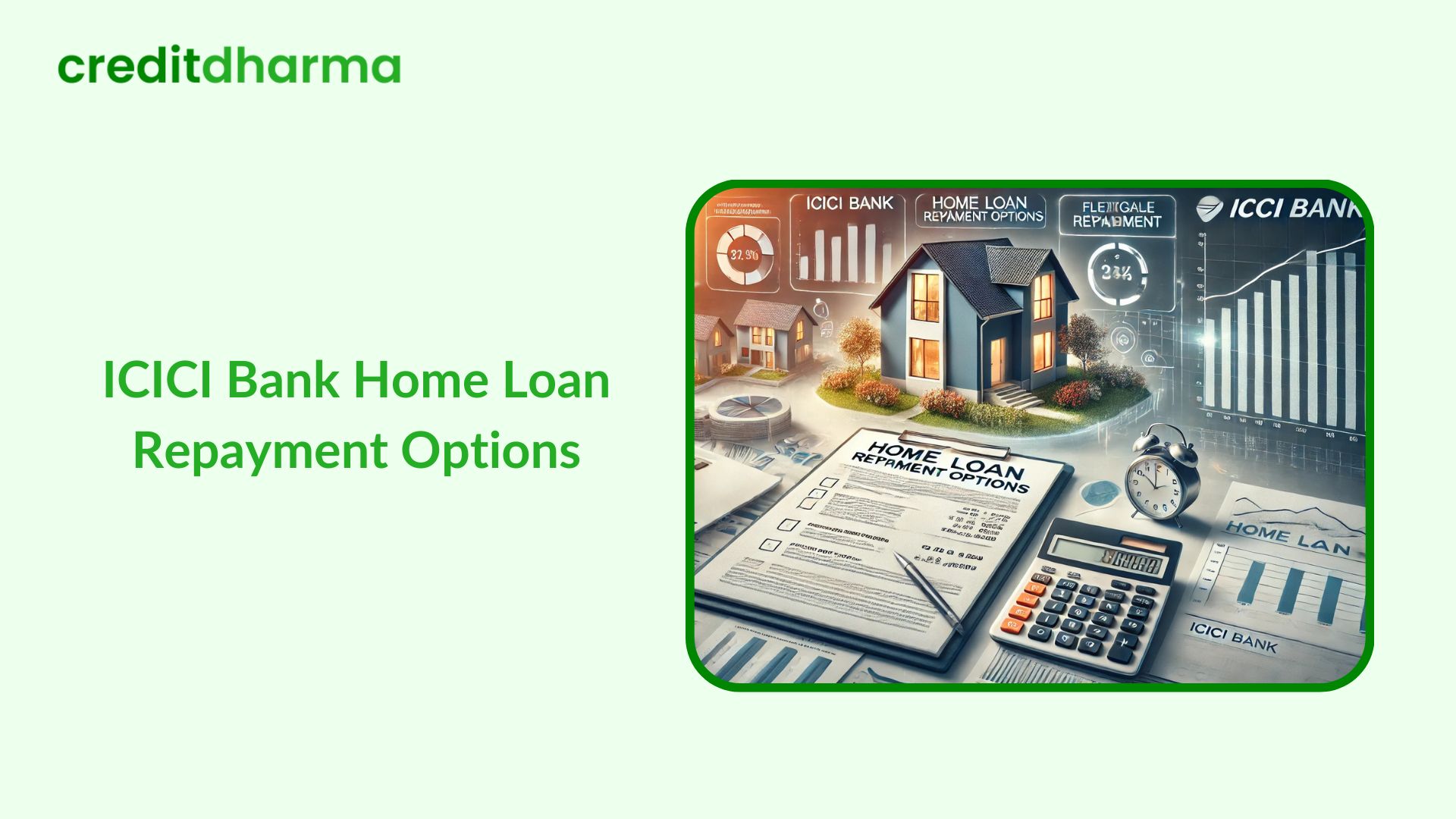 ICICI Bank Home Loan Repayment Options in 2025
