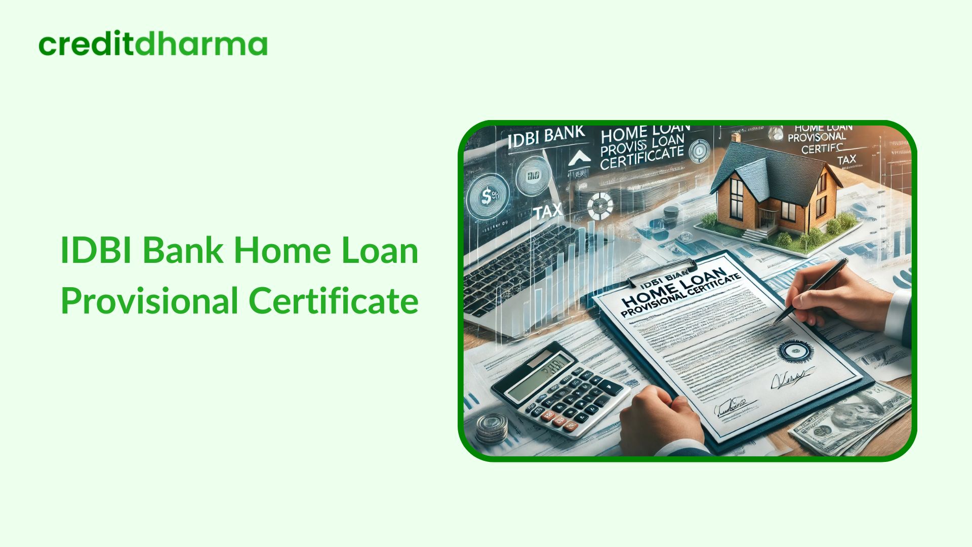How to Download IDBI Bank Home Loan Provisional Certificate | 2025