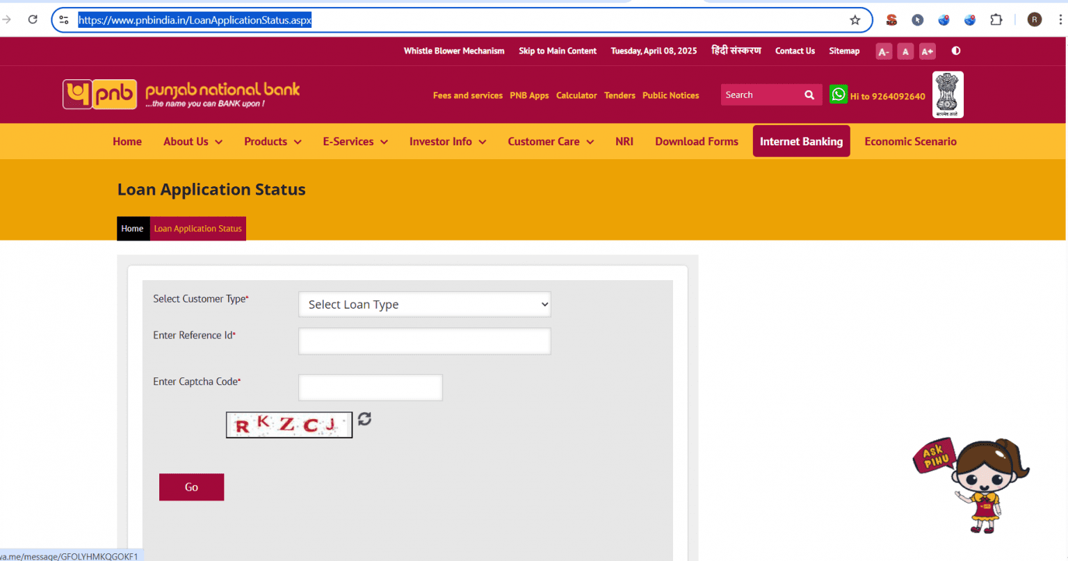 Check PNB Home Loan Application Status Online: Guide