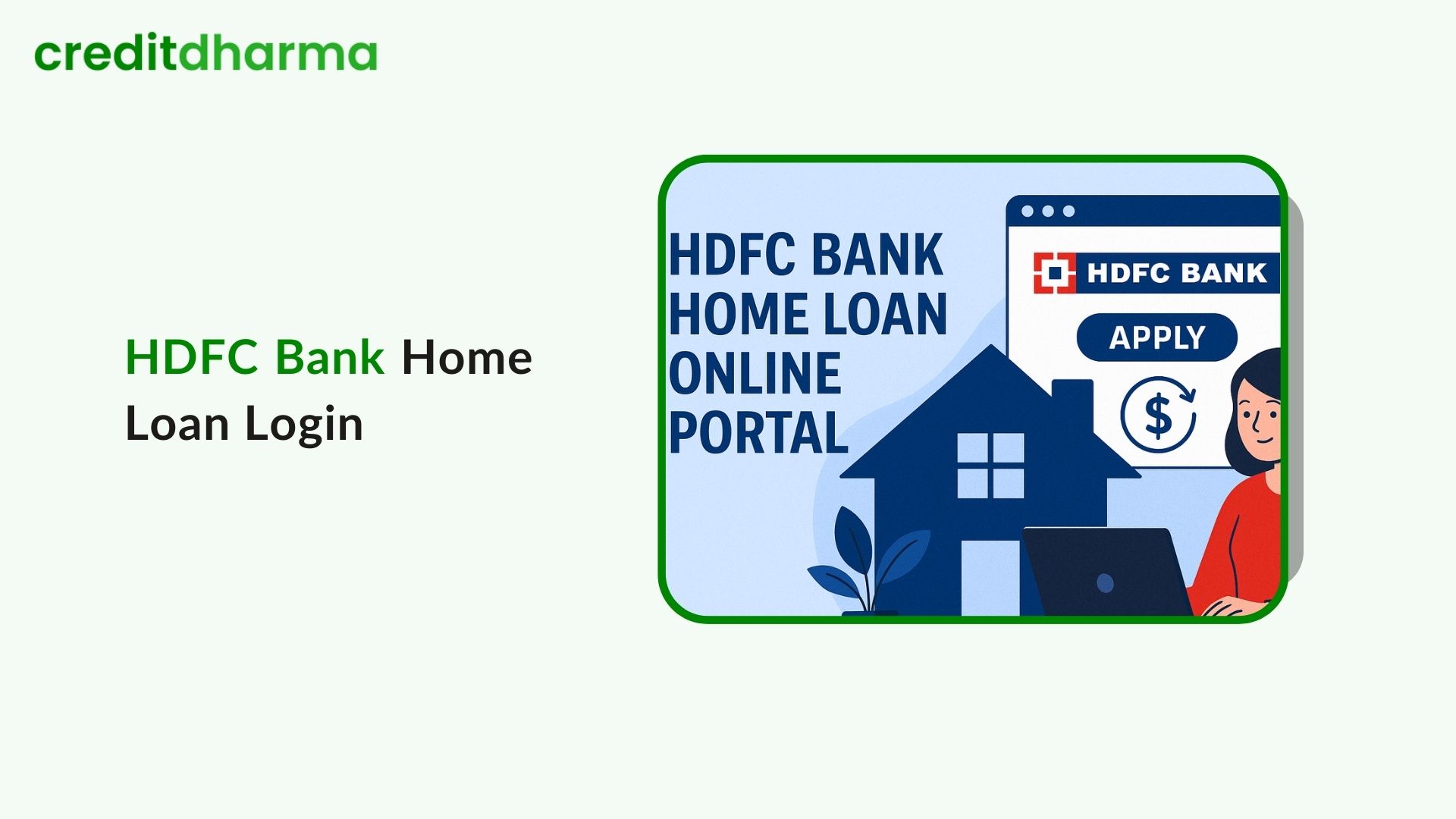 HDFC Bank Home Loan Online Portal: Login, Manage, and Track Your Loan ...