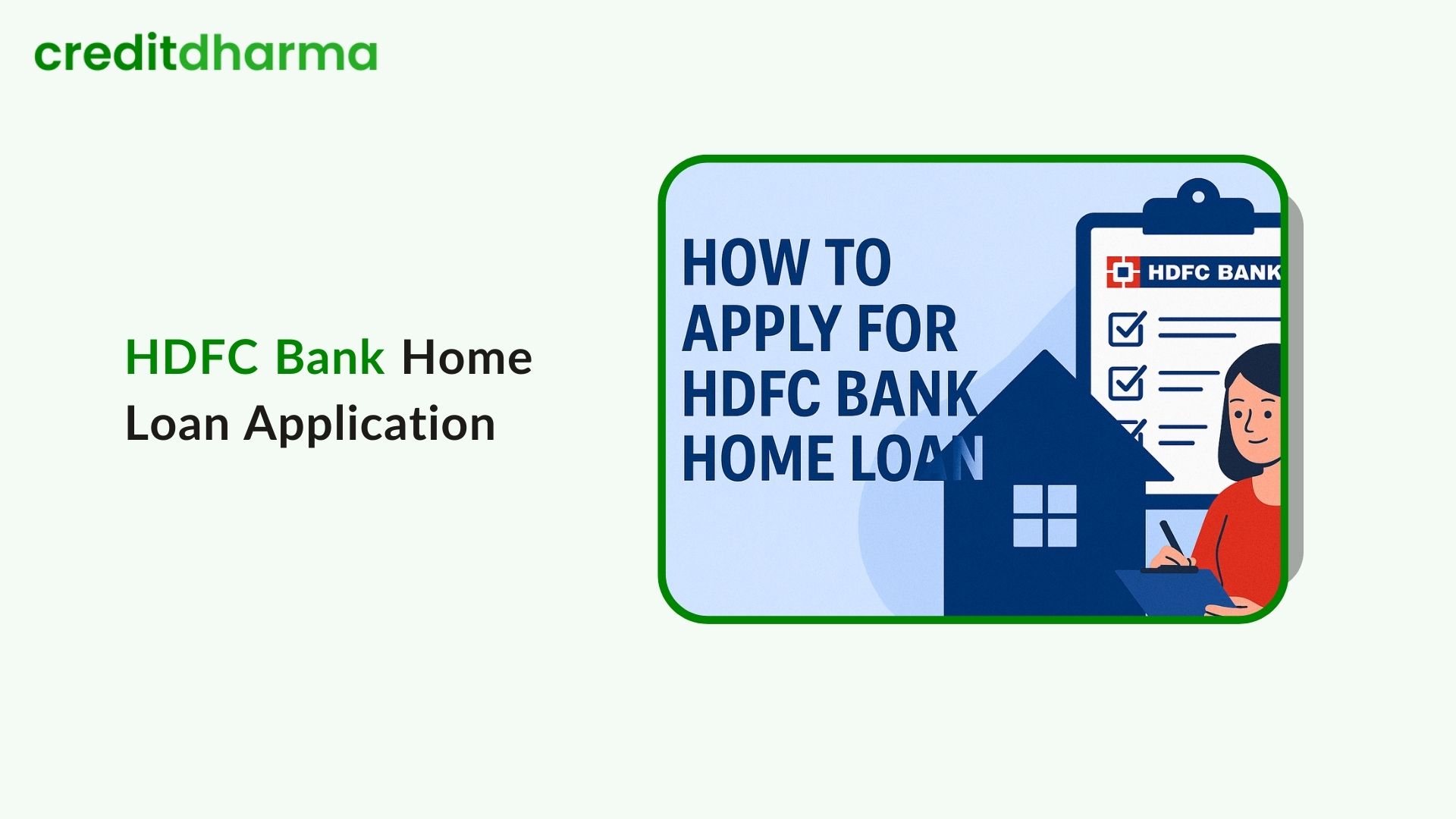 How to Apply for HDFC Bank Home Loan: Online Process, Application ...